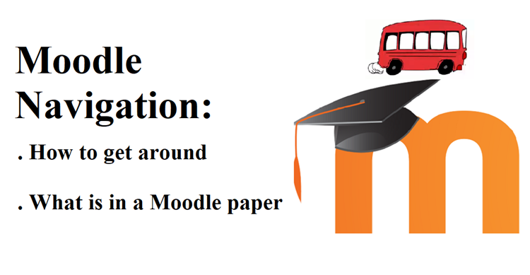 Moodle navigation for students