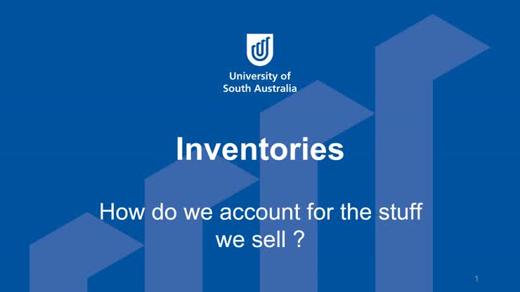 Topic 5 - Inventories Overview