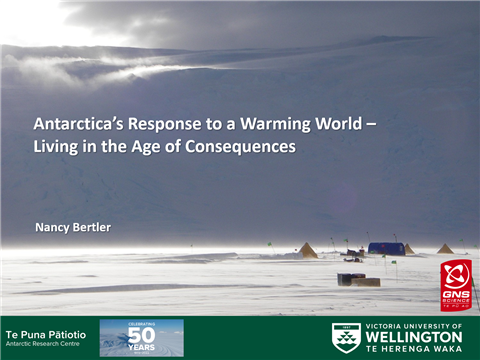 Inaugural Lecture - Professor Nancy Bertler