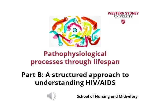 Pathophysiological processes through lifespan - Part B