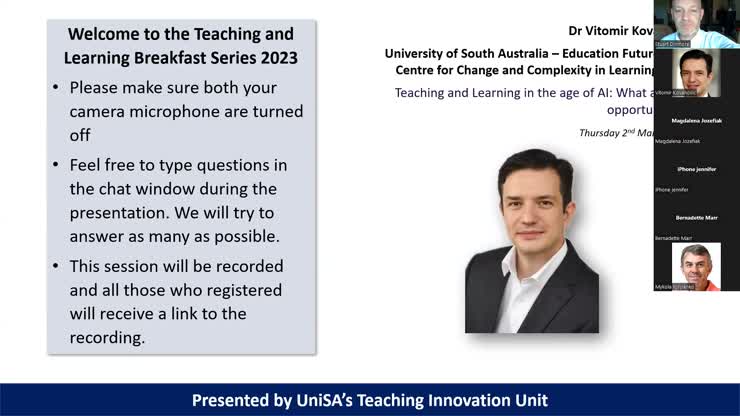 [BREAKFAST SESSION] Teaching and Learning in the age of AI: What are ...