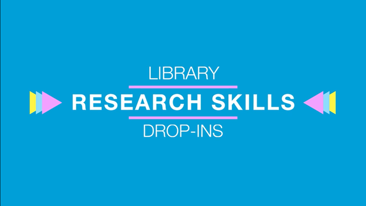 Library Research Skills drop ins