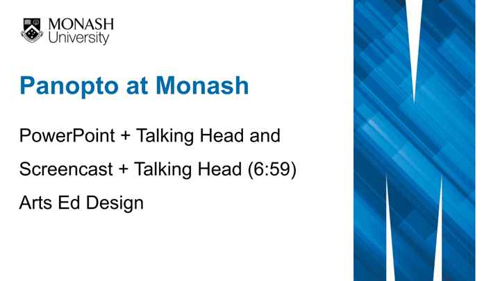 PowerPoint + Talking Head & Screencast + Talking Head (6:59)