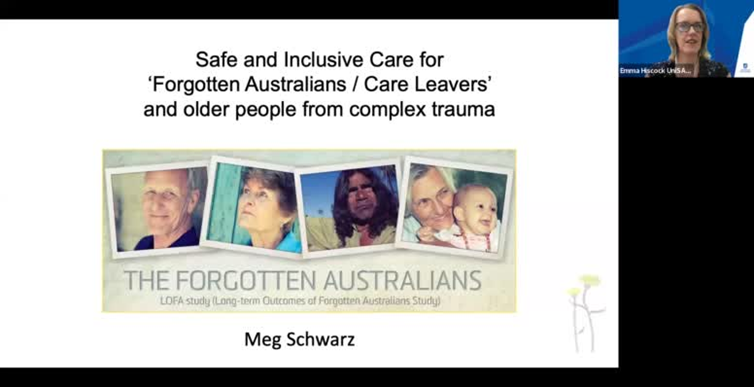 Safe & Inclusive Care for Forgotten Australians and Other Trauma Survivors