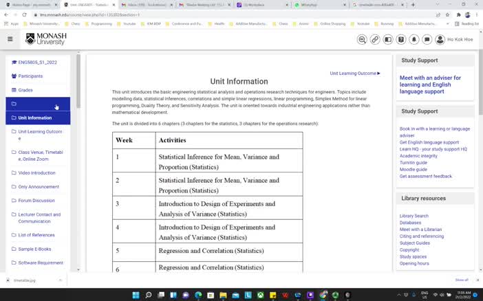 Video Introduction Moodle (ENG5805)