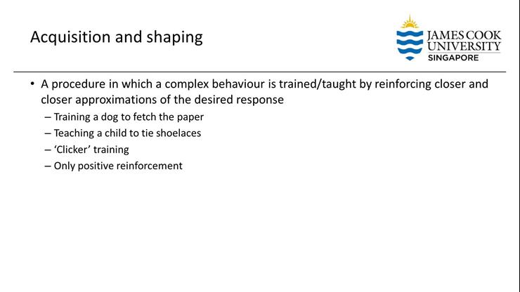 Acquisition and shaping