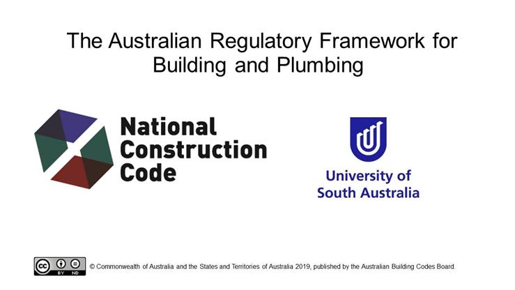 NCC Tutor The Australian regulatory framework for building and plumbing