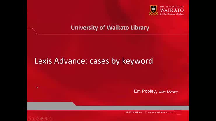 Cases by keyword on Lexis Advance
