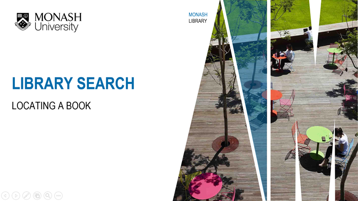 Library Search - Locating a book