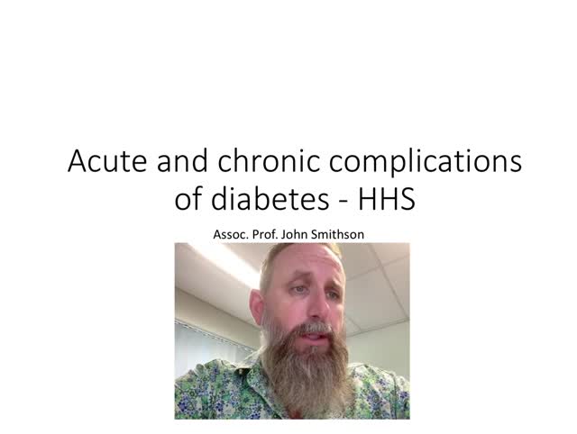 Complications of Diabetes HHS