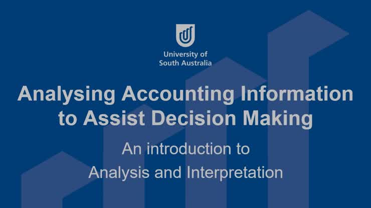 Intro to Analysis and Interpretation