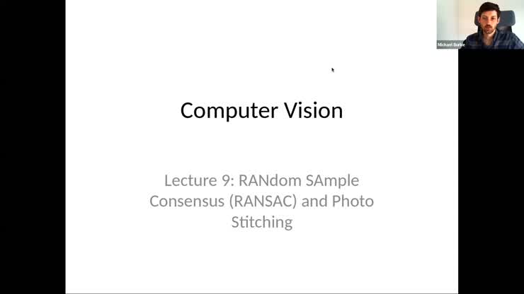 RANSAC and Image stitching