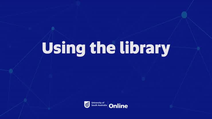 Using the Library at UniSA