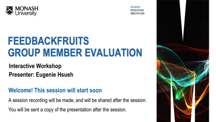 FeedbackFruits Group Member Evaluation Interactive workshop (24th ...