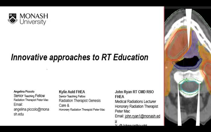 Innovative approaches to RT Education