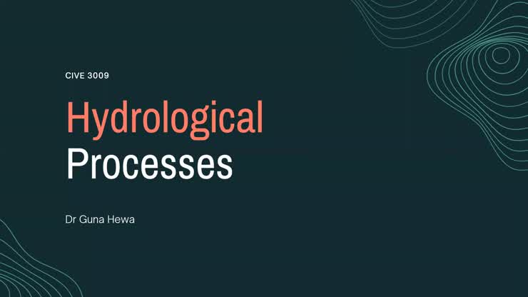 Hydrological Processes