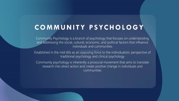 Presentation Community Psych