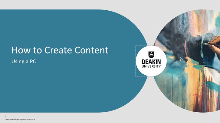 3. How to Create Content Using a PC