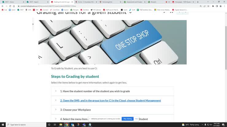 Grading your student on the SMS for all units