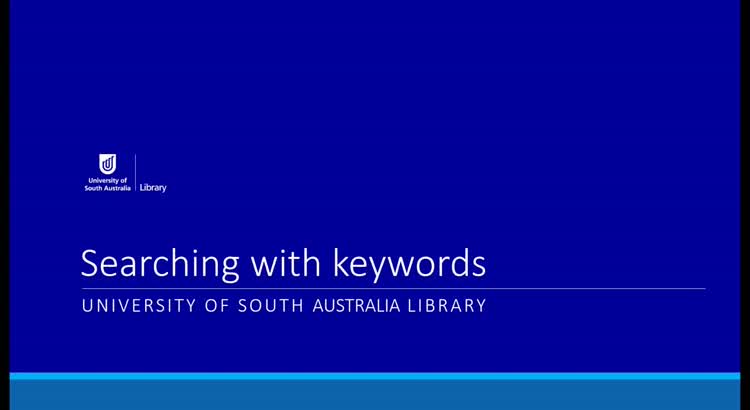 Evidence based practice: Searching with keywords using Scopus