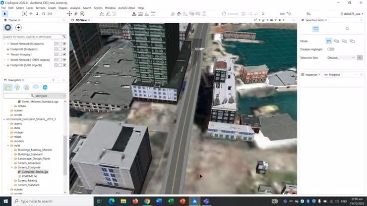 CityEngine Streets Simple Walkthrough