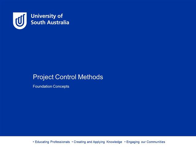 Week 1 Lecture Part 2 - Project Management Skills