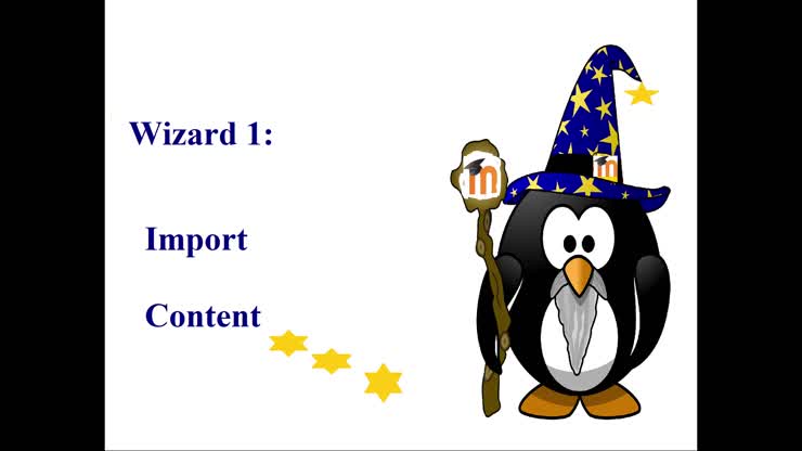 Moodle wizard 1: import paper content