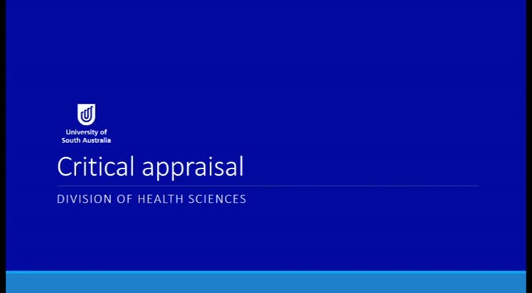 Critical Appraisal