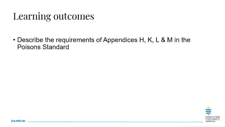 Poisons standard appendices-HKLM