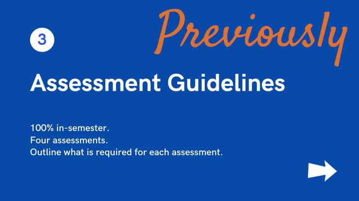Assessment Briefing: IA3