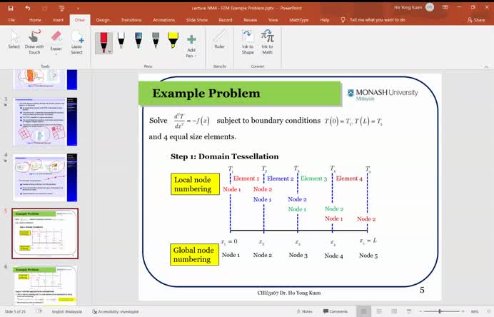 Lecture NM4 The Finite Element Method (Part 2)