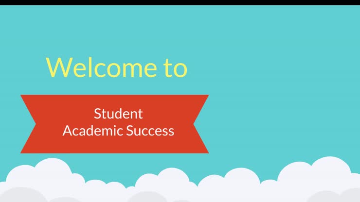 Welcome to Student Academic Success